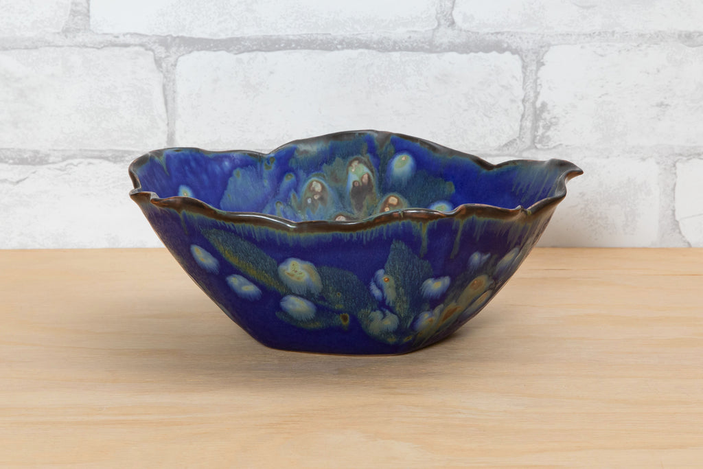 Petal Edge Bowl - Butterfield Pottery – Artifacts Gallery
